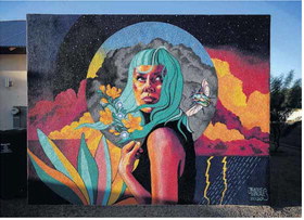Historic Tucson neighborhood explodes with works of art - Arizona Daily ...